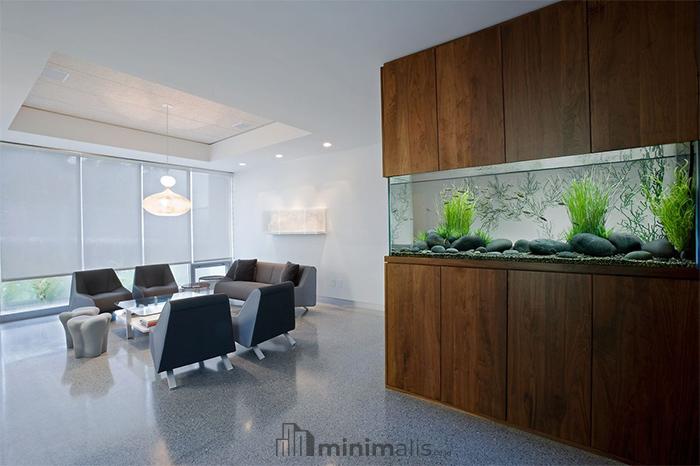 39+ Meja Aquarium Minimalis Dari Material yang Cantik Tahan Lama ...