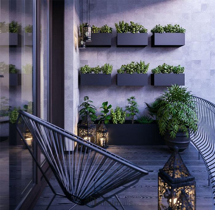 40+ Balkon Minimalis Untuk Bersantai di Luar Ruangan Penuh Privasi
