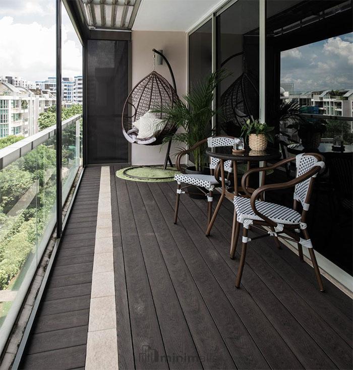 40+ Balkon Minimalis Untuk Bersantai di Luar Ruangan Penuh Privasi