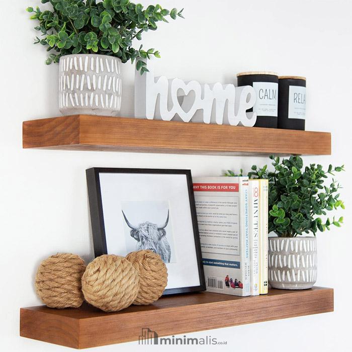 39+ Rak Kayu Minimalis untuk Ruang Penyimpanan Tanpa Batas - Minimalist