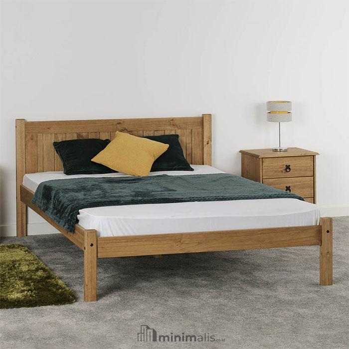 42+ Ranjang Kayu Minimalis, Dipan Cantik Menemani Tidur Semalaman ...