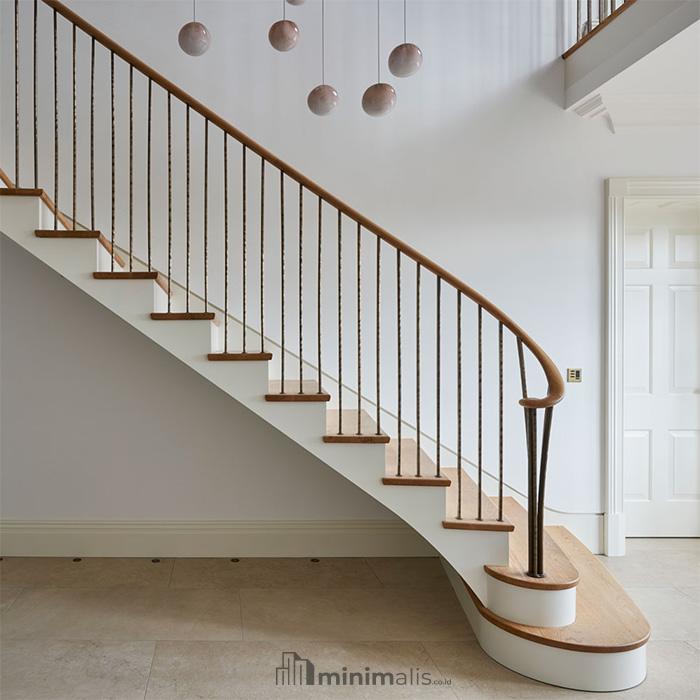 38+ Railing Tangga Minimalis Pengaman Sekaligus Mempercantik Rumah ...