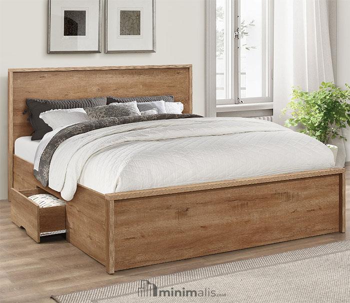 42+ Ranjang Kayu Minimalis, Dipan Cantik Menemani Tidur Semalaman ...