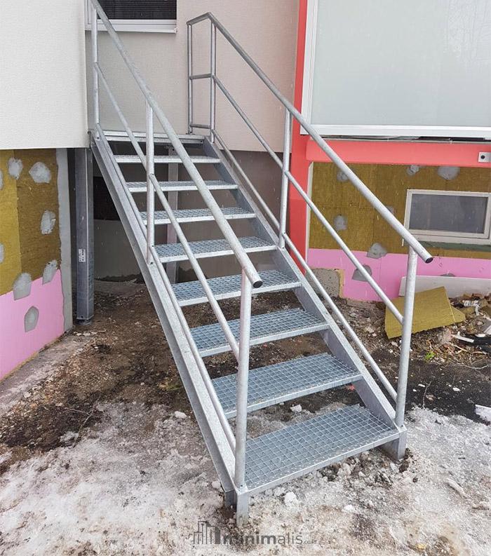 41+ Tangga Besi Minimalis Transisi Tampilan Hunian Modern - Minimalist