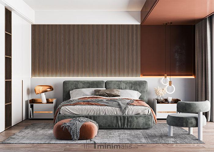 29+ Kamar Minimalis Modern Dengan Semburat Warna Cerah dan Kontras ...