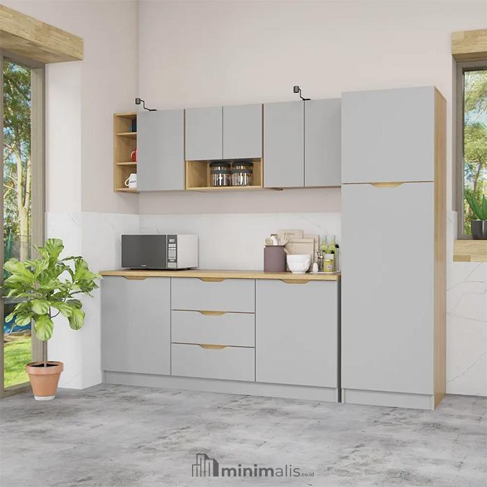 38+ Lemari Dapur Minimalis Membuat Alat Masak dan Bumbu Tetap Rapi