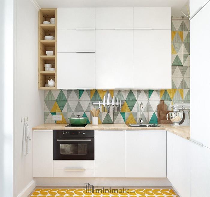 38+ Lemari Dapur Minimalis Membuat Alat Masak dan Bumbu Tetap Rapi ...