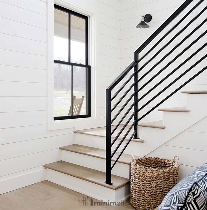 38+ Railing Tangga Minimalis Pengaman Sekaligus Mempercantik Rumah ...