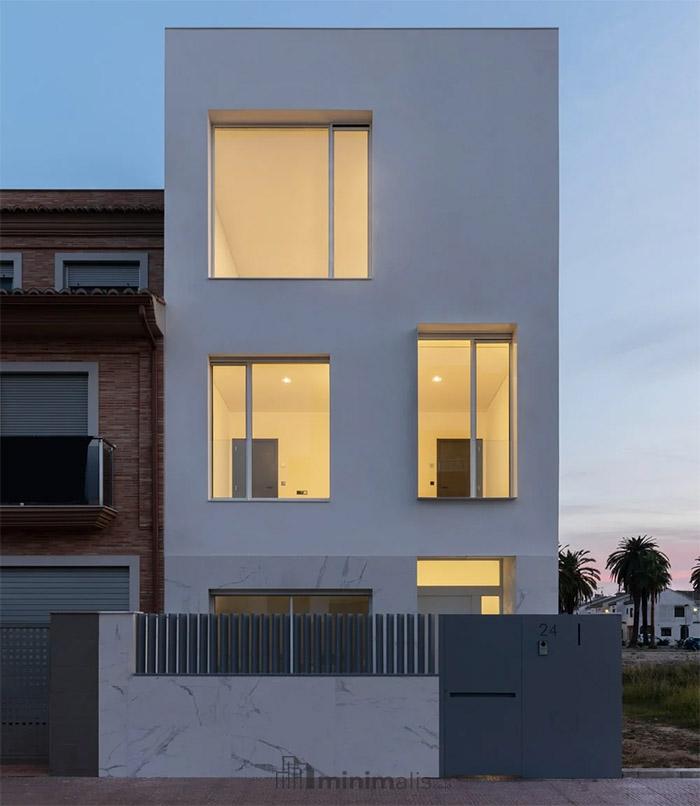 30+ Model Rumah Minimalis Tampak Depan Cantik Alami Tanpa Banyak Elemen ...