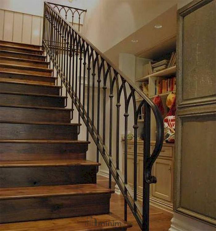 41+ Tangga Besi Minimalis Transisi Tampilan Hunian Modern - Minimalist