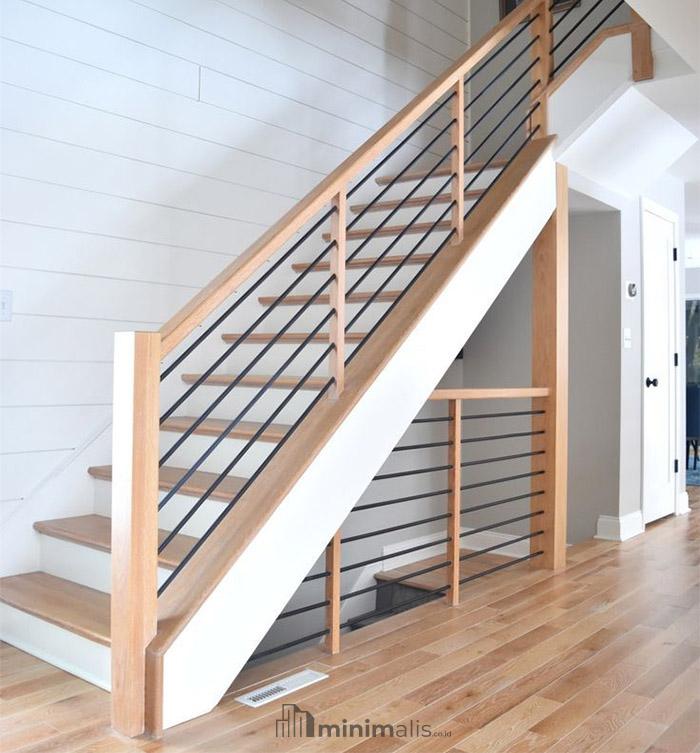38+ Railing Tangga Minimalis Pengaman Sekaligus Mempercantik Rumah