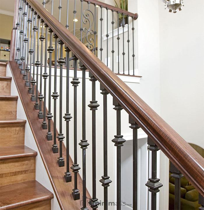 44+ Railing Tangga Minimalis Unik Penyambung Lantai Pemberi Estetika ...