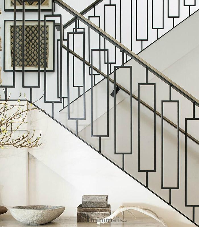 38+ Railing Tangga Minimalis Pengaman Sekaligus Mempercantik Rumah