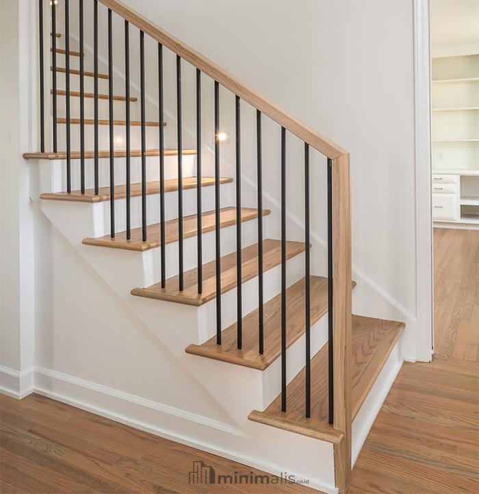 38+ Railing Tangga Minimalis Pengaman Sekaligus Mempercantik Rumah ...