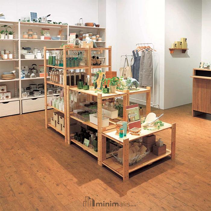 39+ Rak Kayu Minimalis untuk Ruang Penyimpanan Tanpa Batas - Minimalist