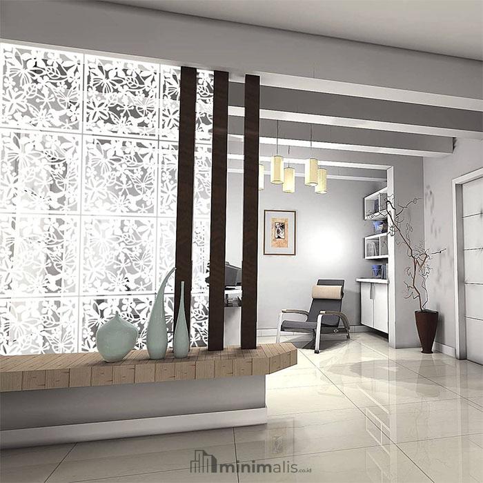 45+ Sekat Ruangan Minimalis Modern 2 Muka Pemberi Motif dan Aksen ...