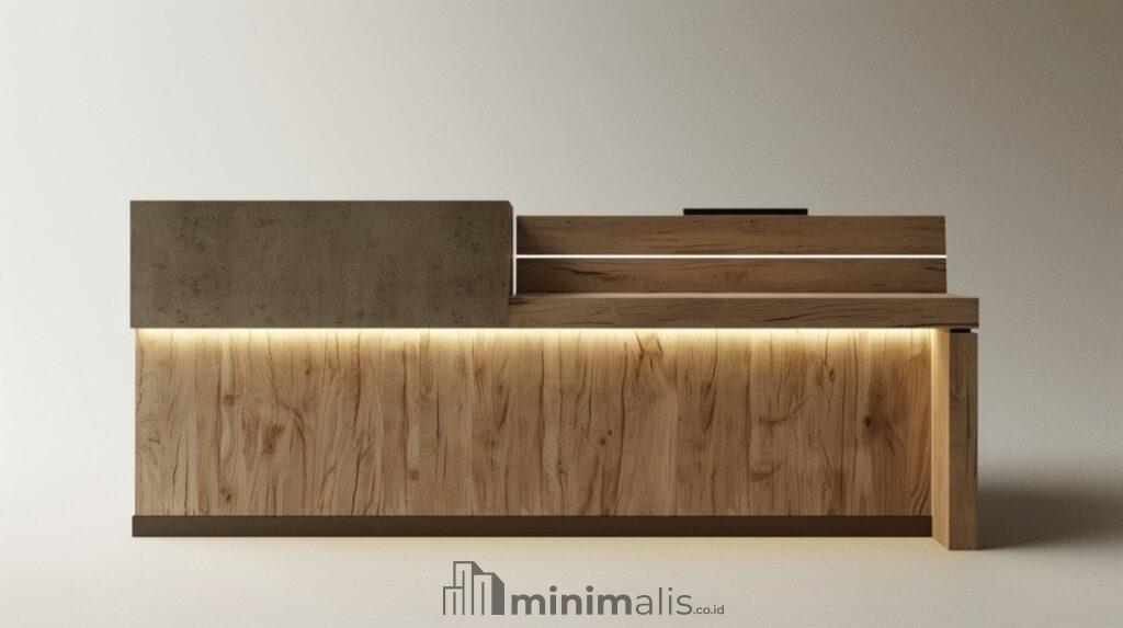 Kumpulan Inspirasi Desain Meja Kasir Minimalis April 2024 - Minimalist