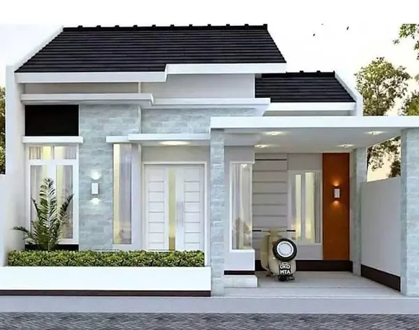 30+ Model Rumah Minimalis Tampak Depan Cantik Alami Tanpa Banyak Elemen ...