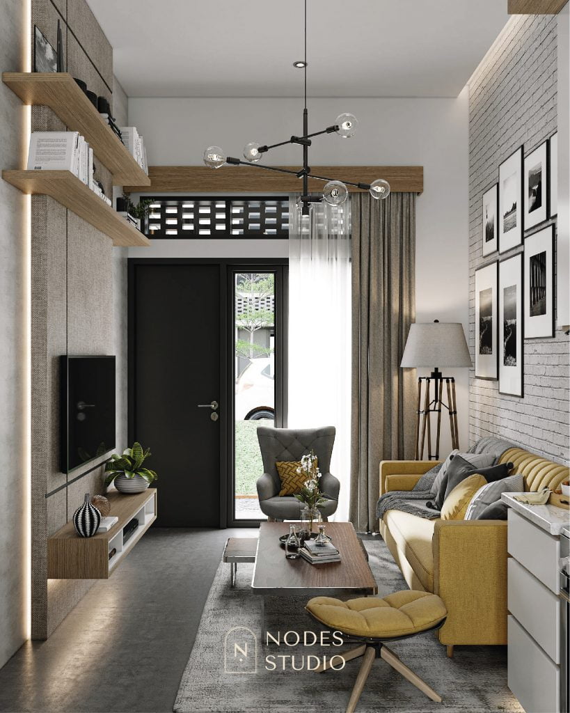 30+ Ruang Tamu Minimalis 3x3 Bergaya Mungil Cenderung Lebih Rileks! - Minimalist