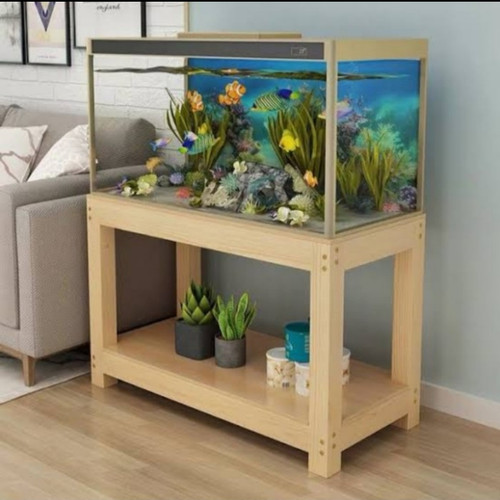 39+ Meja Aquarium Minimalis Dari Material yang Cantik Tahan Lama ...