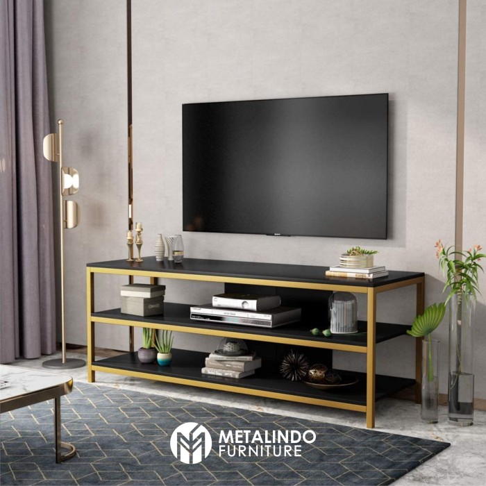 4 Varian Rak TV Stainless Minimalis yang Super Aman dan Anti Karat ...