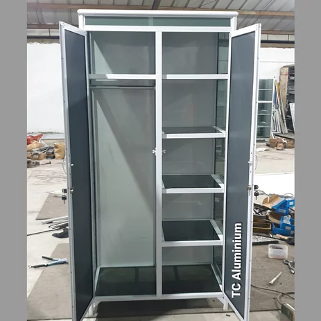 40+ Lemari Baju Gantung Kaca Minimalis - Menyimpan Dengan Keren dan ...