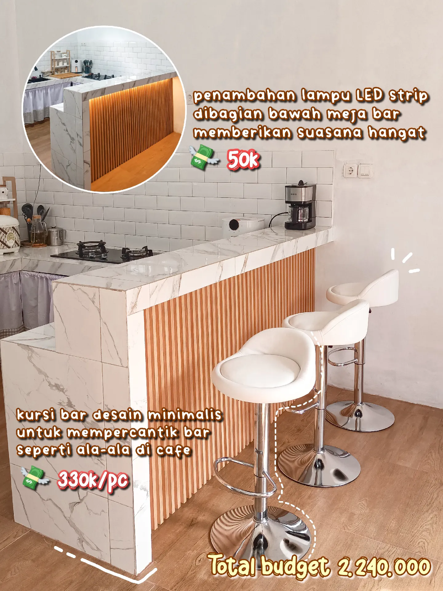 Ukuran Meja Mini Bar Minimalis Terbaru 2024 - Minimalist